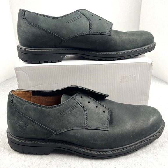 Timberland | Shoes | Timberland Dress Shoes Mens Size M Charcoal ...